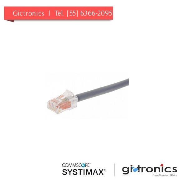 CPC3312-03F007 Systimax Cordón de parcheo (Patch Cord 2,13 Mts) RJ45 ...