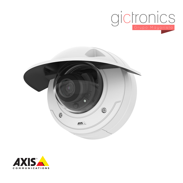 Axis P3365-VE Cámara antivandalica tipo domo 2Mp, uso interior y exterior.